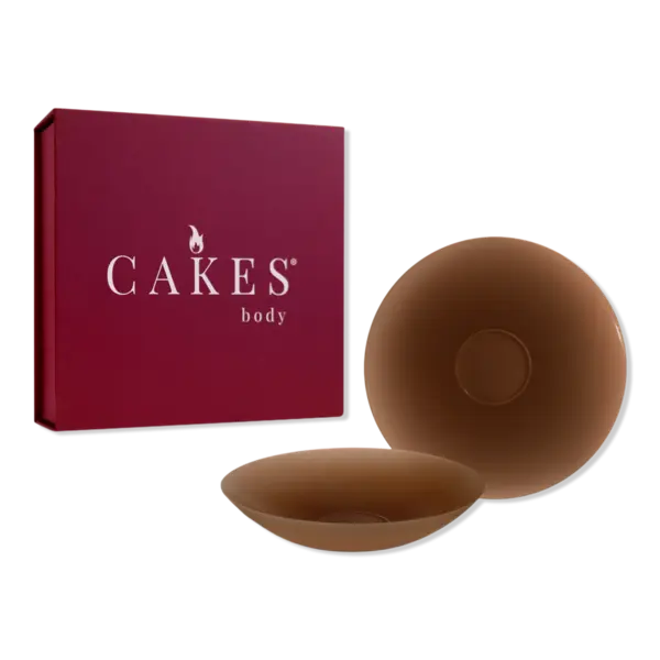 CAKES BODY Sticky Cakes Circles Itty Bitty - Cocoa - Itty Bitty (aa-a)