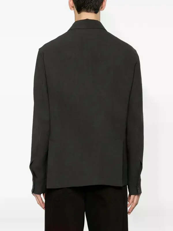 MONTECORE Asphalt Buttoned Jacket - Grey