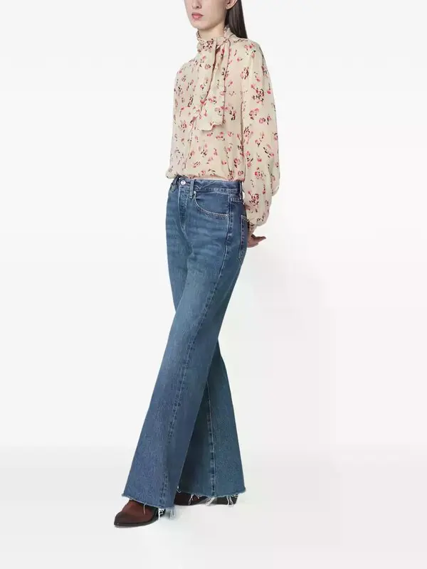 FRAME Frayed Antidote Jeans - Blue