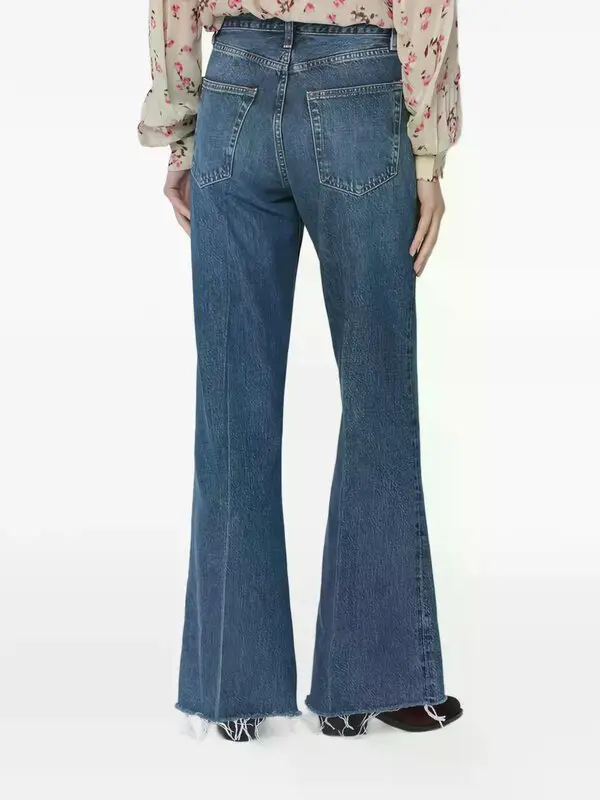FRAME Frayed Antidote Jeans - Blue
