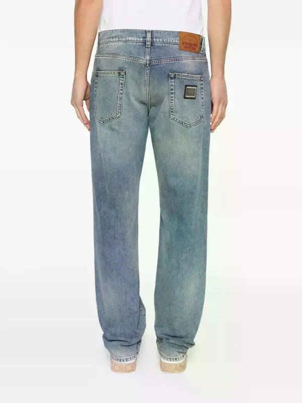 Dolce & Gabbana Jeans With Back Patch
