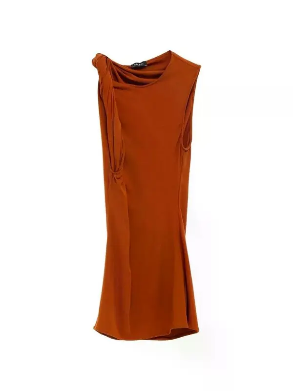 Atlein Knotted Top - Brown