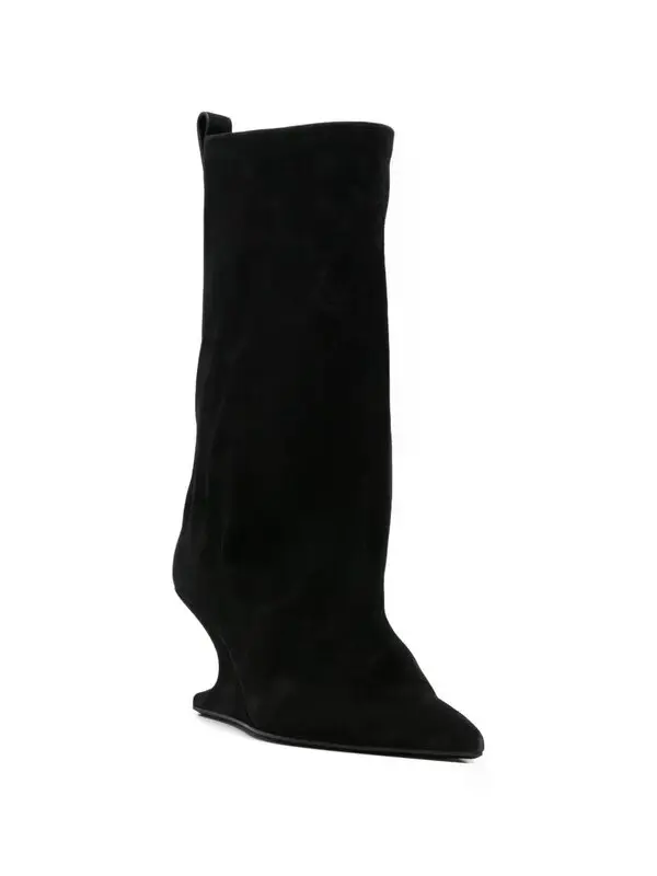Rick Owens Cantilever 8 Pointed Boots