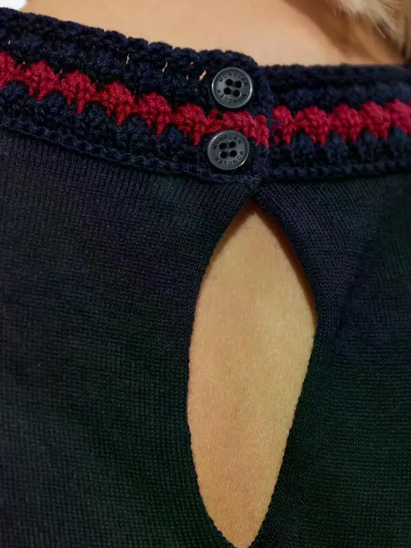 Moncler Short-sleeve Knitted T-shirt