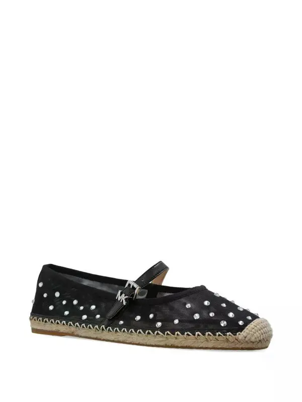 Michael Kors Lynn Studded Espadrilles - Black
