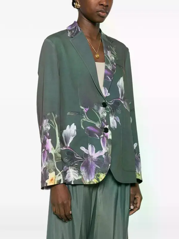 SISSIOTTO Floral Print Blazer