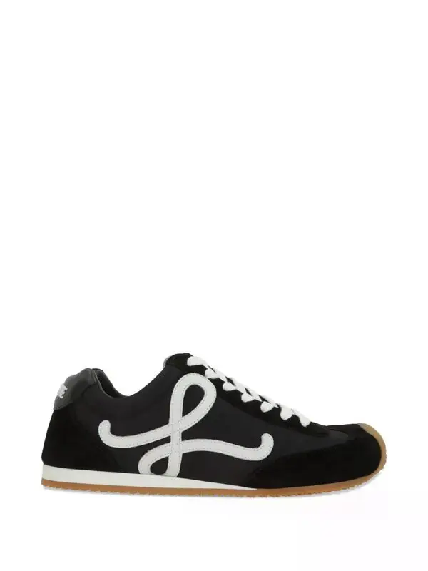 Loewe Asymmetric Anagram Trainers - Black