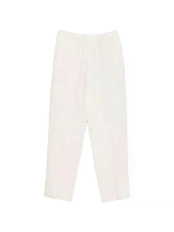 LARDINI Elastic-waistband Trousers - Neutrals
