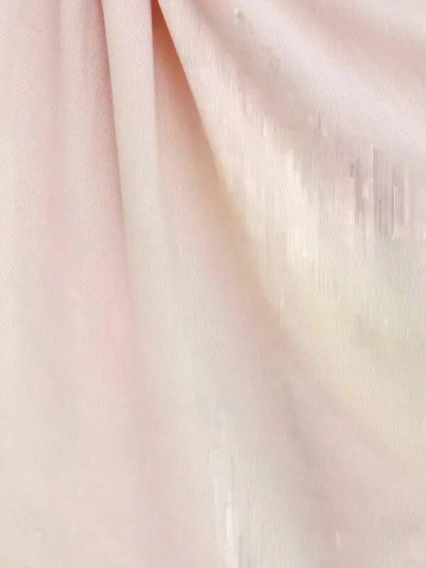 Atlein Draped Maxi Dress - Pink