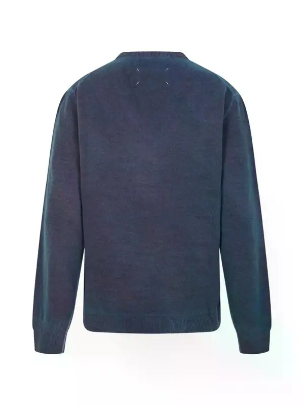MAISON MARGIELA V-neck Virgin Wool Sweater