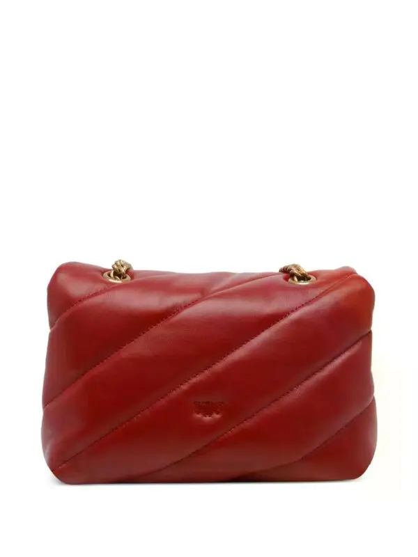 Pinko Small Love Shoulder Bag - Red