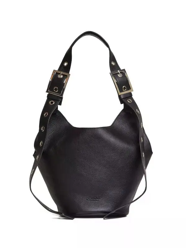 DONDUP Leather Bucket Bag - Black