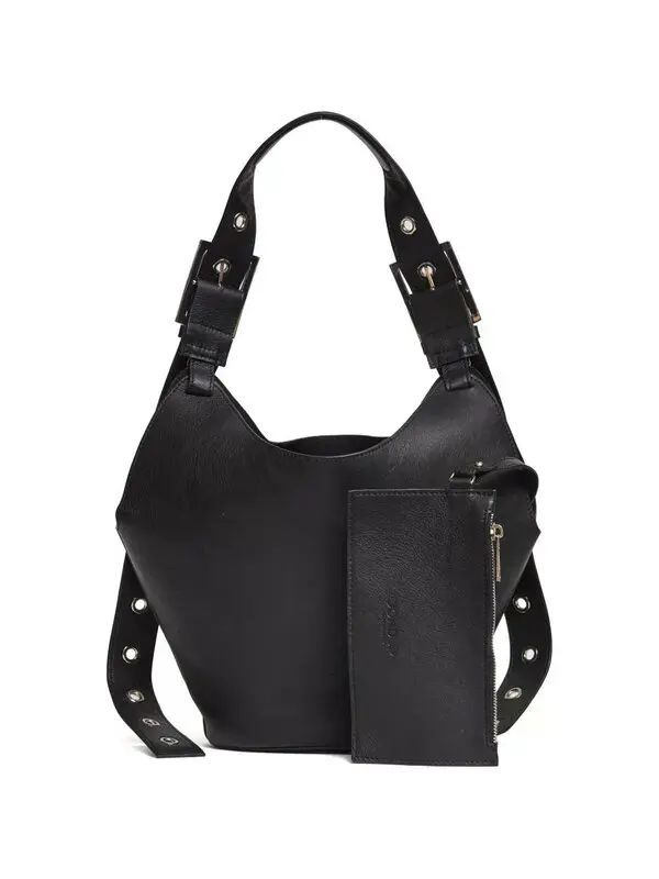 DONDUP Leather Bucket Bag - Black