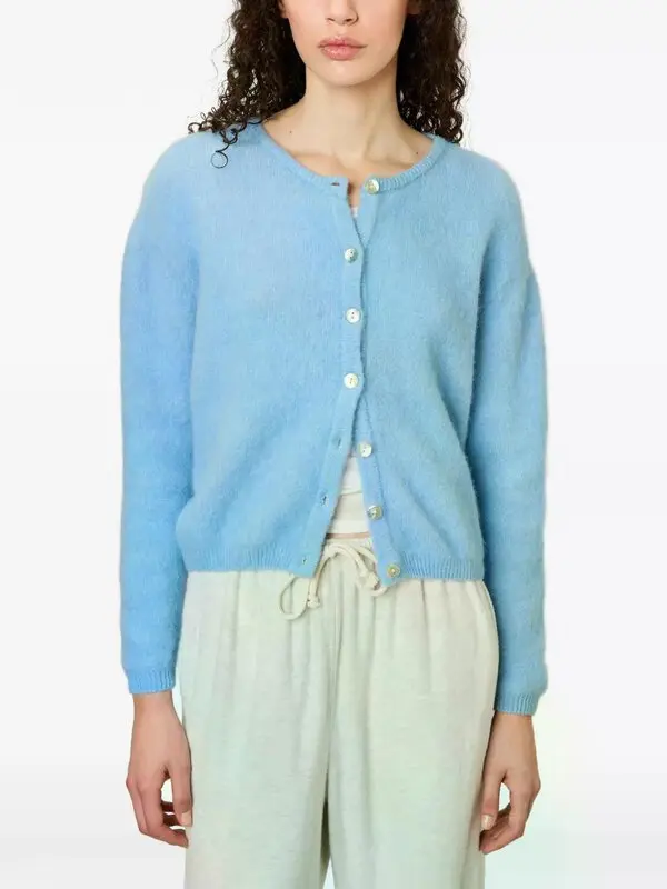 American Vintage Vitow Button Cardigan - Blue