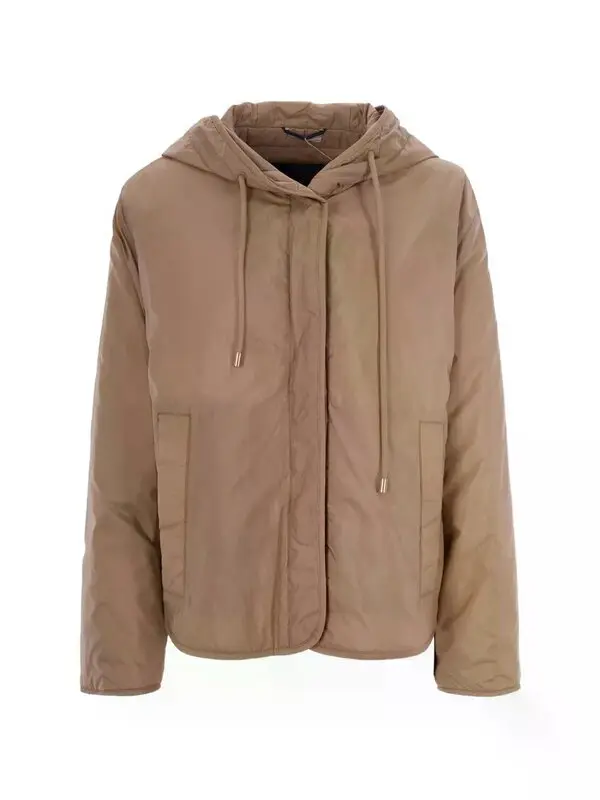 Max Mara Agreste Hooded Jacket - Neutrals