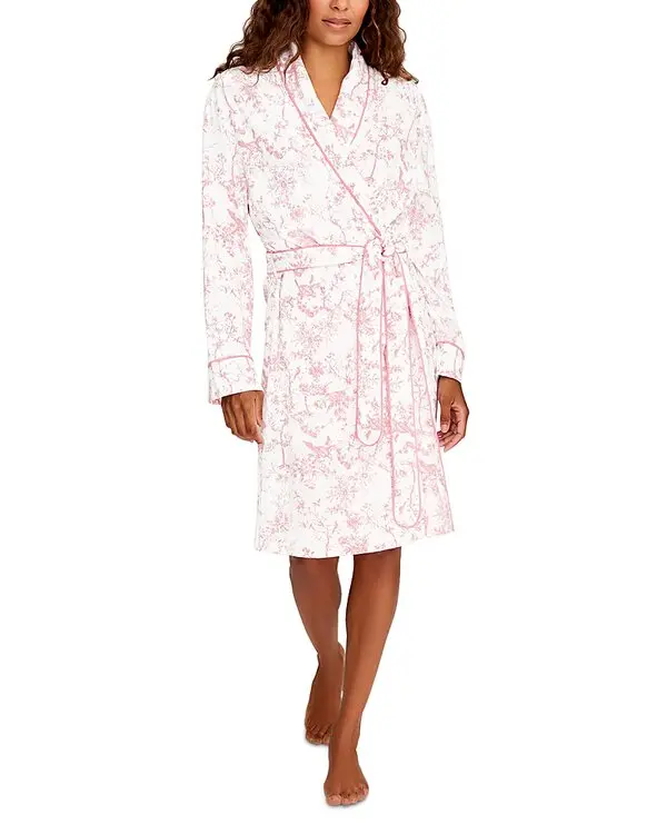 PETITE PLUME Timeless Toile Robe - Pink