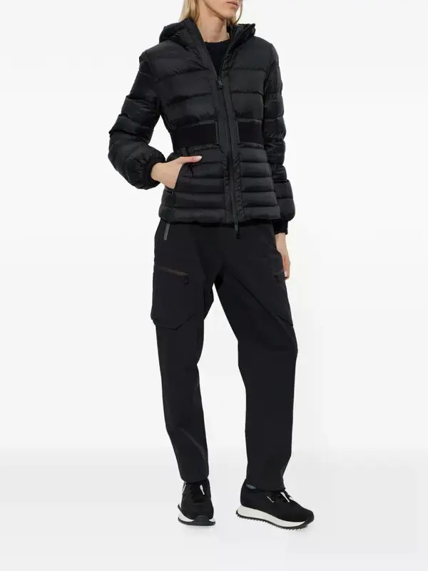 Moncler Padded Jacket With Belted Waist