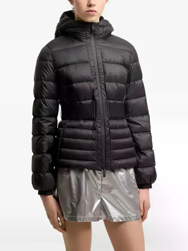 Moncler Padded Jacket With Belted Waist
