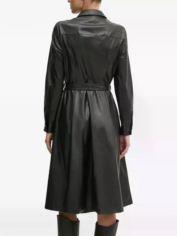 OUI Belted Midi Shirt Dress
