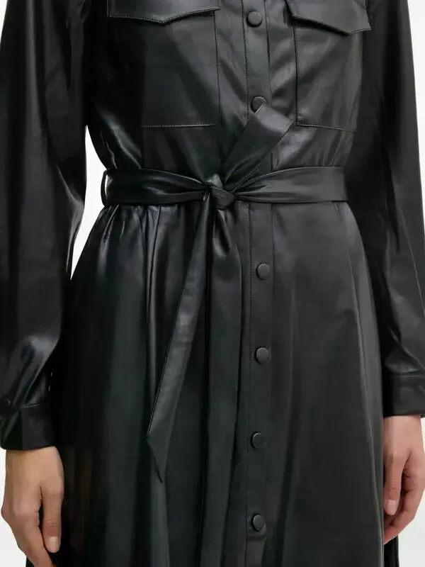 OUI Belted Midi Shirt Dress
