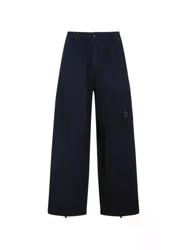 C.P. COMPANY Lens-detail Trousers - Blue