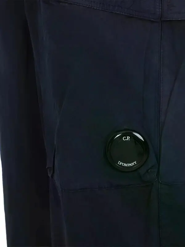 C.P. COMPANY Lens-detail Trousers - Blue