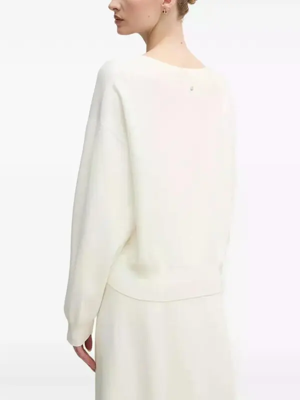 OUI V-neck Long-sleeve Sweater