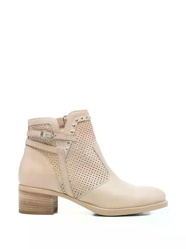 NEROGIARDINI Studded Buckle Boots
