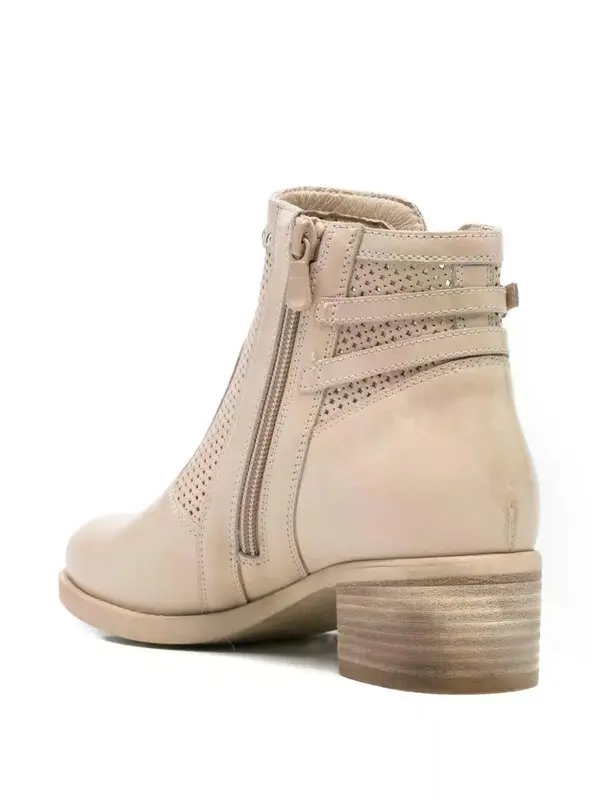 NEROGIARDINI Studded Buckle Boots
