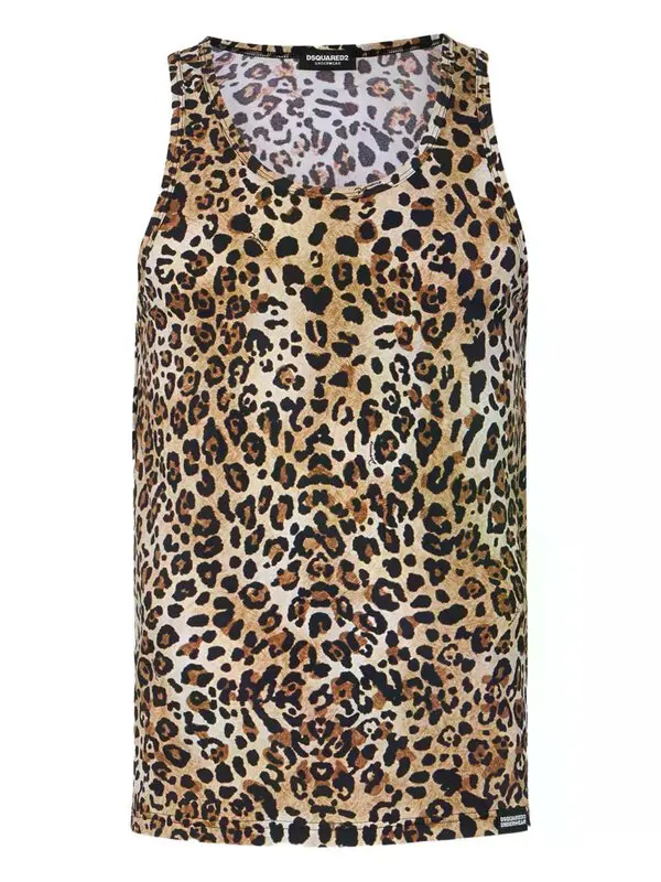 Dsquared2 Animal-print Tanktop