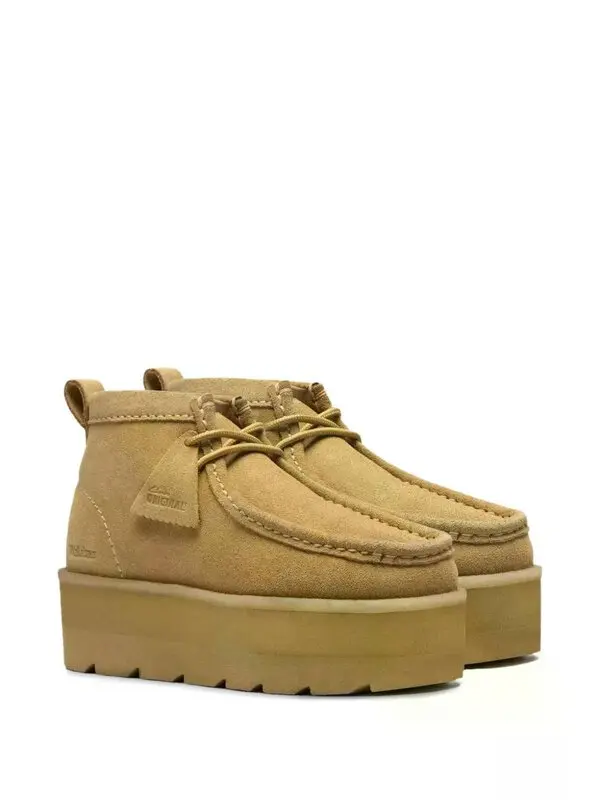 Clarks Meare Wallabee Boots - Neutrals