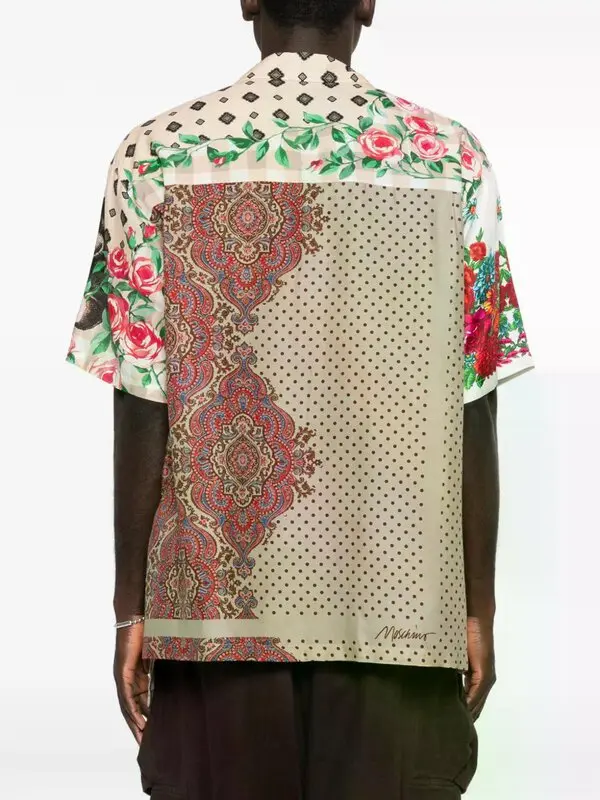 Moschino Floral Patchwork Shirt