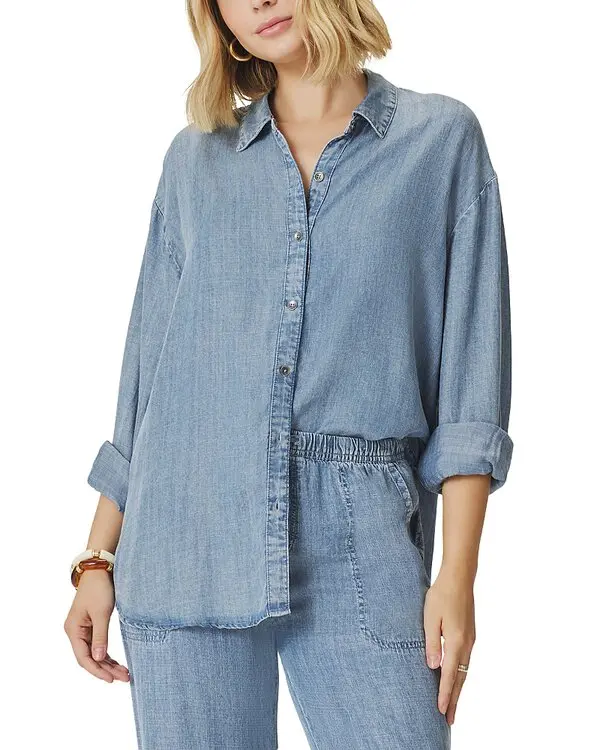 Splendid Chambray Button-down Shirt