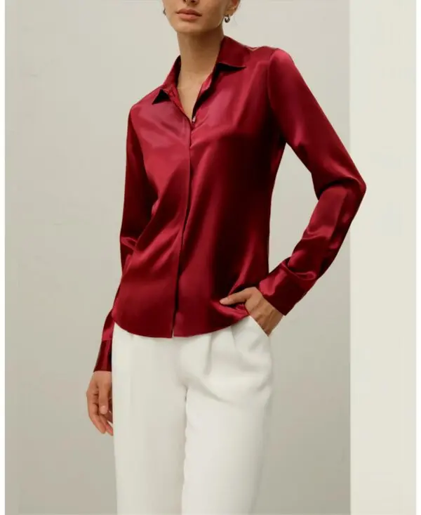Lilysilk Elegant Silhouette Silk Shirt