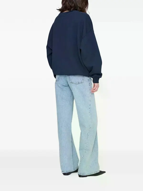 ANINE BING Miles Sweatshirt - Blue