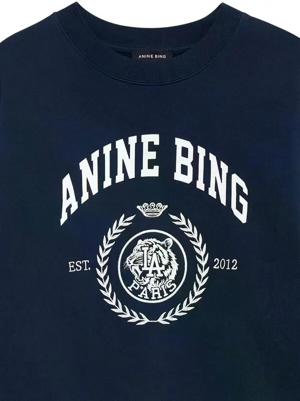 ANINE BING Miles Sweatshirt - Blue
