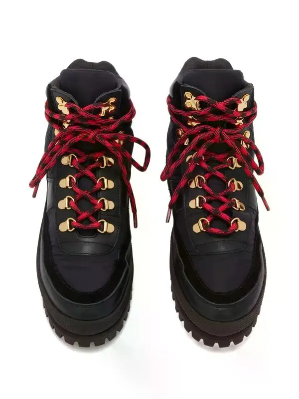 ODISSI Vicky Leather Lace-up Boots