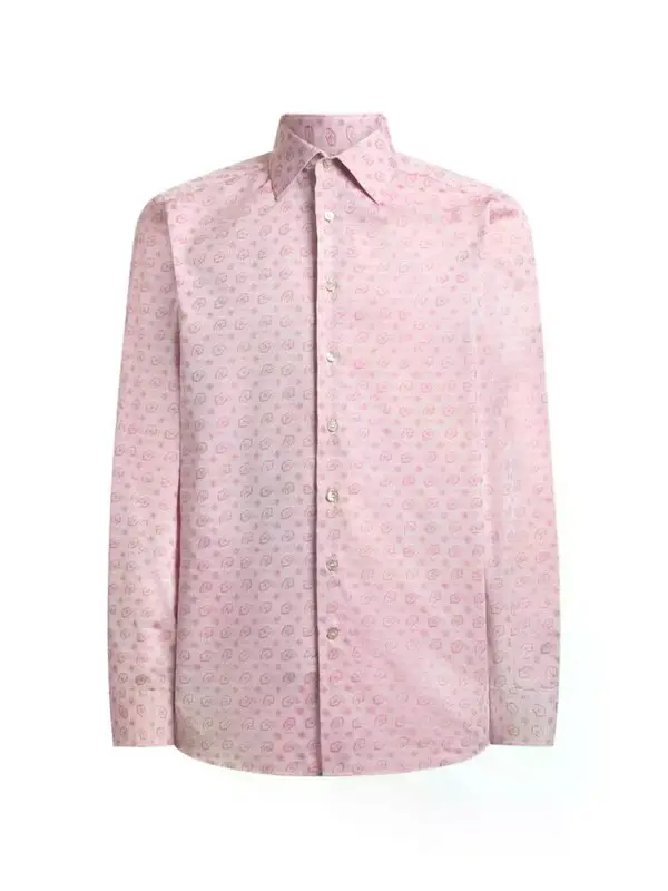 Etro Fil Coupé Paisley Motif Shirt