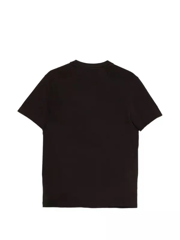 Lacoste Logo-patched Crewneck T-shirt - Brown