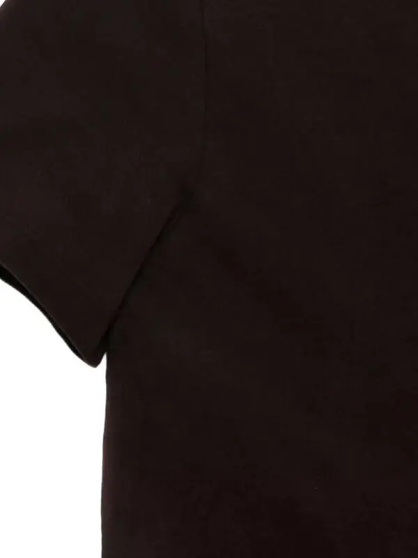 Lacoste Logo-patched Crewneck T-shirt - Brown