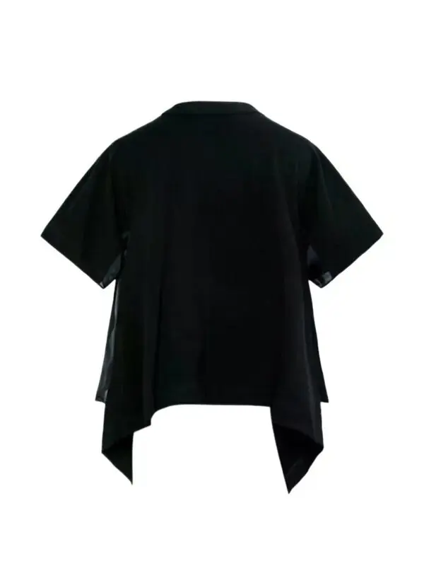 Sacai Pocket Panelled T-shirt - Black