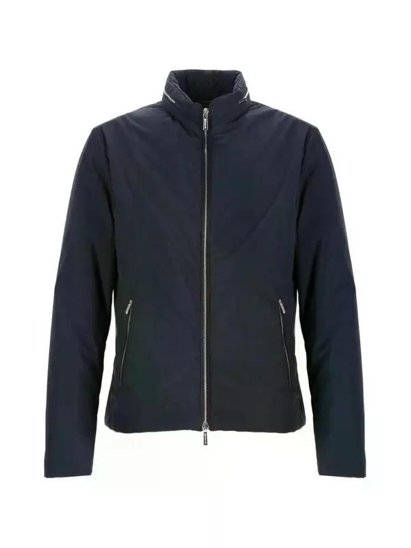 MOORER Zip-fastening Jacket - Blue