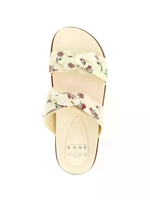 ALEXANDRE BIRMAN Clarita Slide Sandals - Neutrals