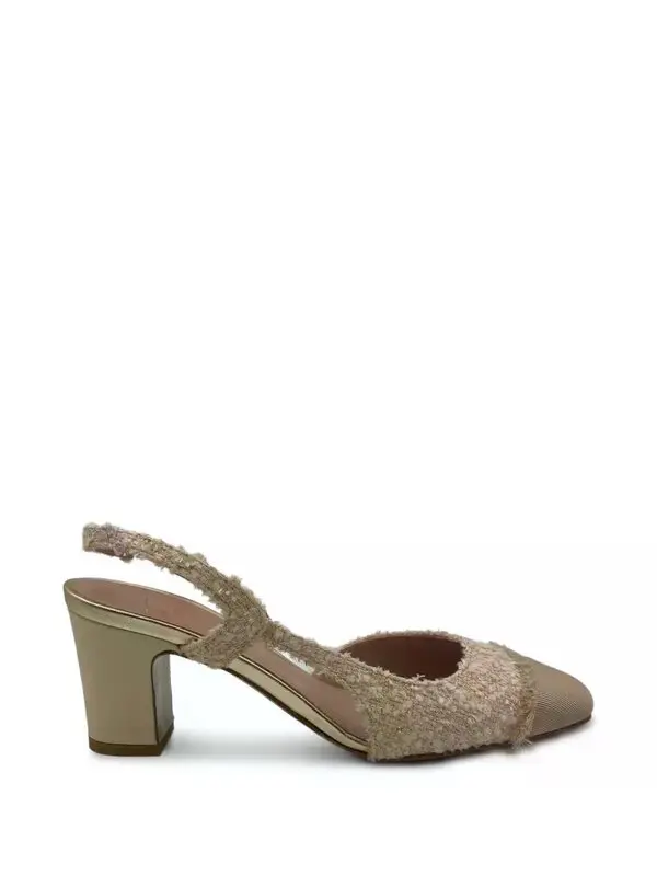 Roberto Festa Ficus Fringed Slingback Pumps