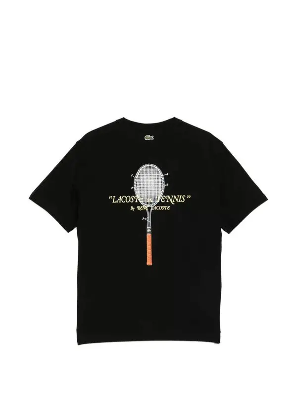 Lacoste Embroidered Cotton T-shirt