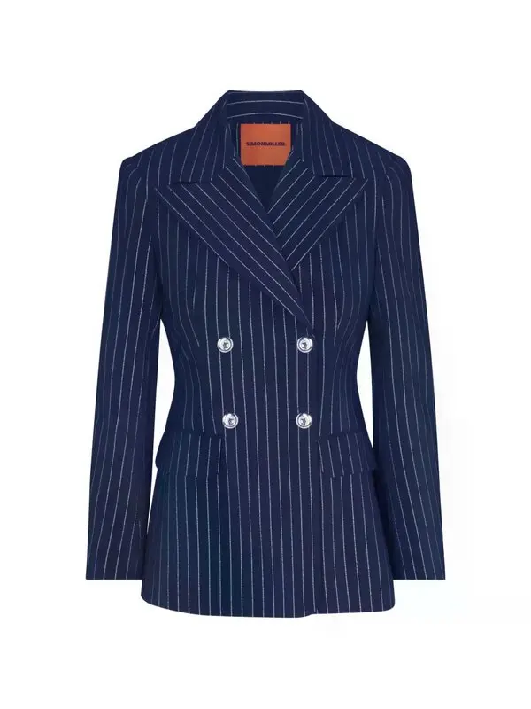 SIMONMILLER Anouk Pinstripe Blazer