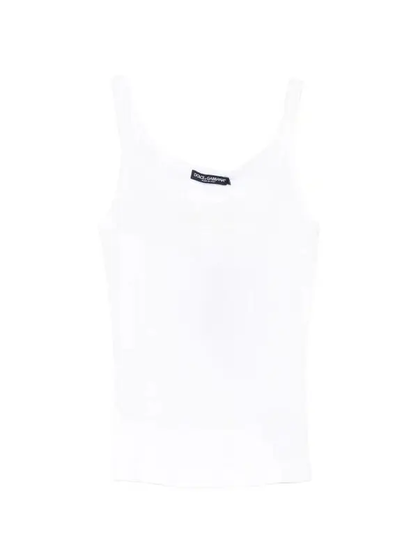 Dolce & Gabbana Tank Top - White
