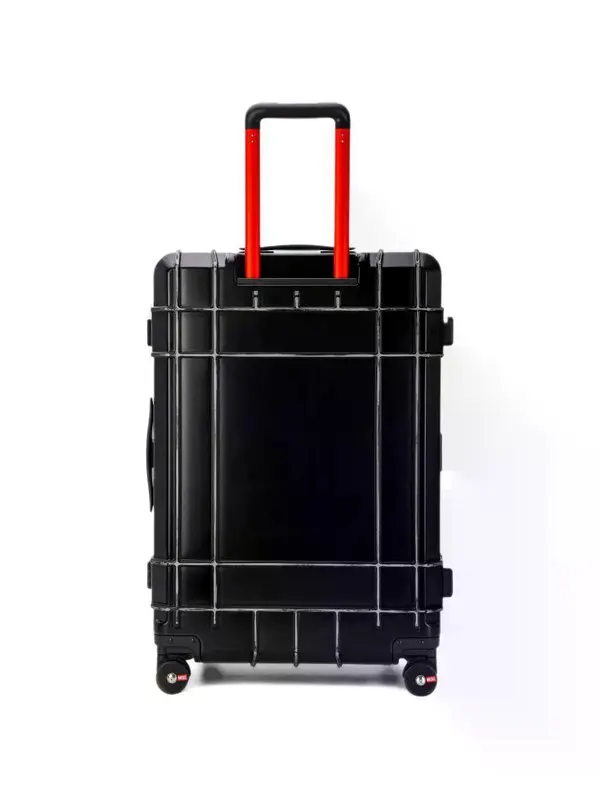 DIESEL® Large Embossed-logo Trolley - Black
