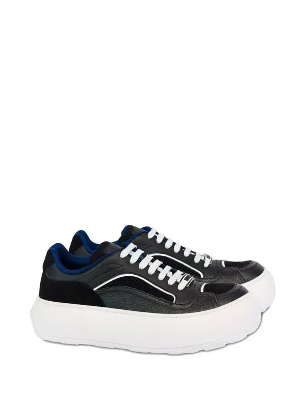 Moschino Platform Leather Sneakers