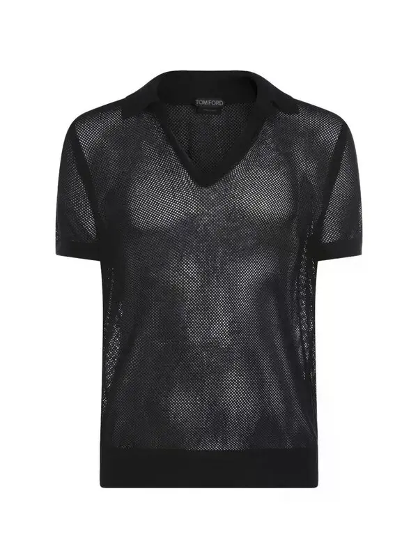 TOM FORD Short-sleeves Polo Shirt